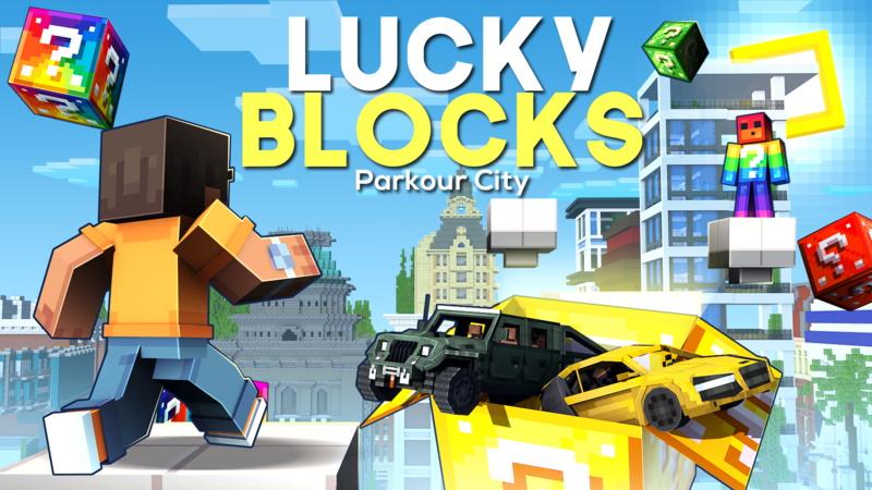 Lucky Block Parkour City by 100Media | CHUNK - Minecraft Bedrock ...