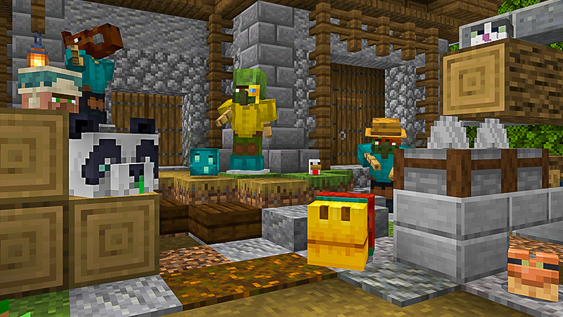Mob Heads by 2-Tail Productions | CHUNK - Minecraft Bedrock Marketplace ...