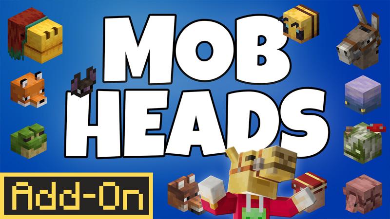 Mob Heads by 2-Tail Productions | CHUNK - Minecraft Bedrock Marketplace ...