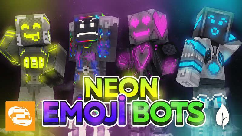 Neon Emoji Bots by 2-Tail Productions | CHUNK - Minecraft Bedrock ...
