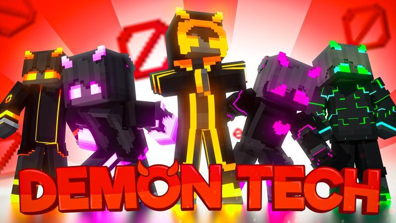 Demon Tech by 4KS Studios | CHUNK - Minecraft Bedrock Marketplace Explorer