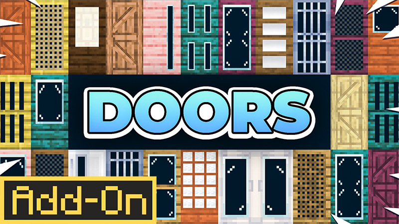 Doors Add-On by 4KS Studios | CHUNK - Minecraft Bedrock Marketplace ...