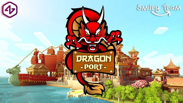 Dragon Port by 4KS Studios | CHUNK - Minecraft Bedrock Marketplace Explorer