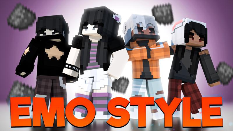 Emo Style by 4KS Studios | CHUNK - Minecraft Bedrock Marketplace Explorer