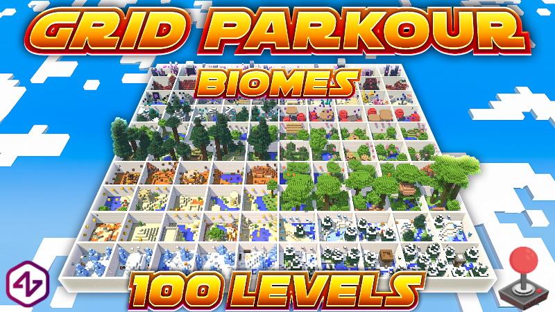 Grid Parkour Biomes by 4KS Studios | CHUNK - Minecraft Bedrock ...