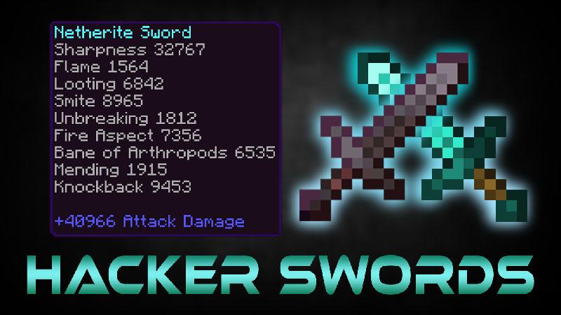 Hacker Swords by 4KS Studios | CHUNK - Minecraft Bedrock Marketplace ...