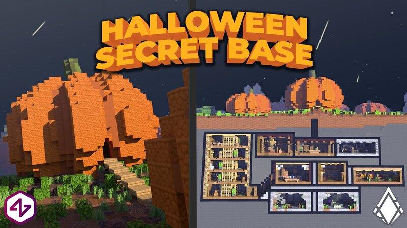 Halloween Secret Base by 4KS Studios | CHUNK - Minecraft Bedrock Marketplace Explorer