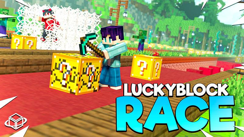 Lucky Block Race by 4KS Studios | CHUNK - Minecraft Bedrock Marketplace Explorer