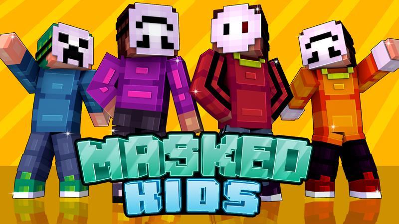 Masked Kids by 4KS Studios | CHUNK - Minecraft Bedrock Marketplace Explorer