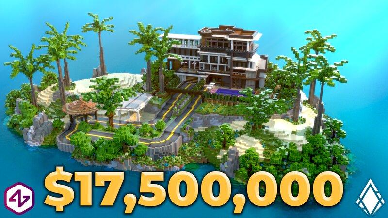 Millionaire Island Getaway by 4KS Studios | CHUNK - Minecraft Bedrock ...