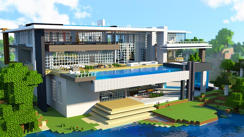 Millionaire Mansion by 4KS Studios | CHUNK - Minecraft Bedrock ...