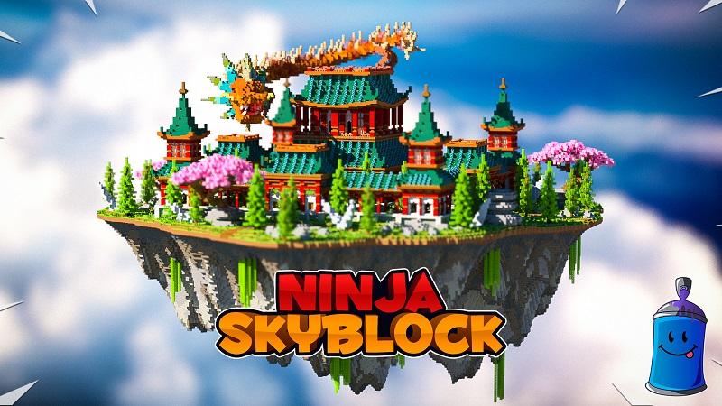 Ninja Skyblock by 4KS Studios | CHUNK - Minecraft Bedrock Marketplace ...