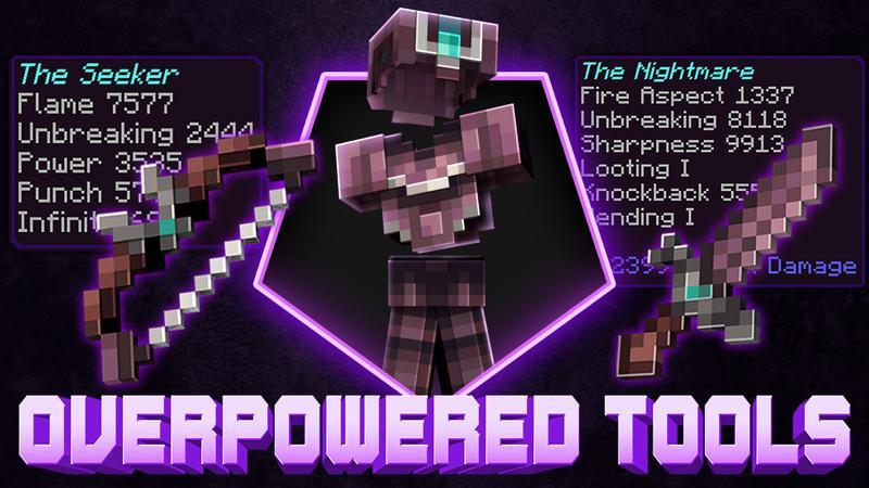 Overpowered Tools by 4KS Studios | CHUNK - Minecraft Bedrock ...