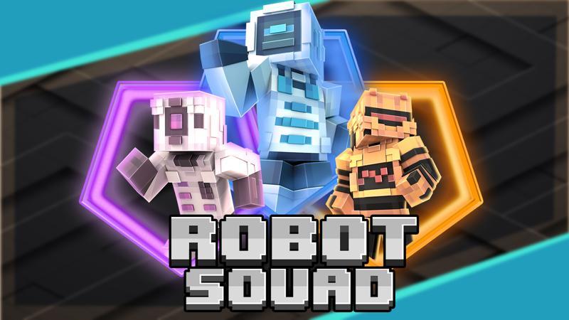 Robot Squad by 4KS Studios | CHUNK - Minecraft Bedrock Marketplace Explorer