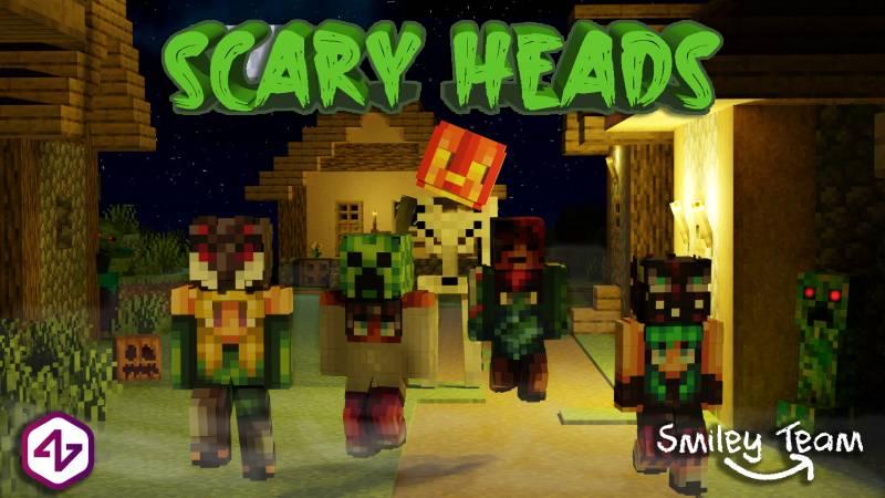 Scary Heads by 4KS Studios | CHUNK - Minecraft Bedrock Marketplace Explorer