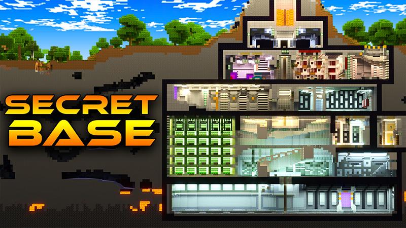 Secret Base por 4KS Studios | CHUNK - Minecraft Explorador do mercado de rocha ornamental