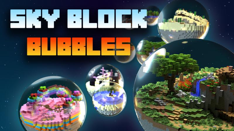 Skyblock Bubbles by 4KS Studios | CHUNK - Minecraft Bedrock Marketplace ...