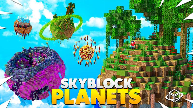 Skyblock Planets by 4KS Studios | CHUNK - Minecraft Bedrock Marketplace Explorer