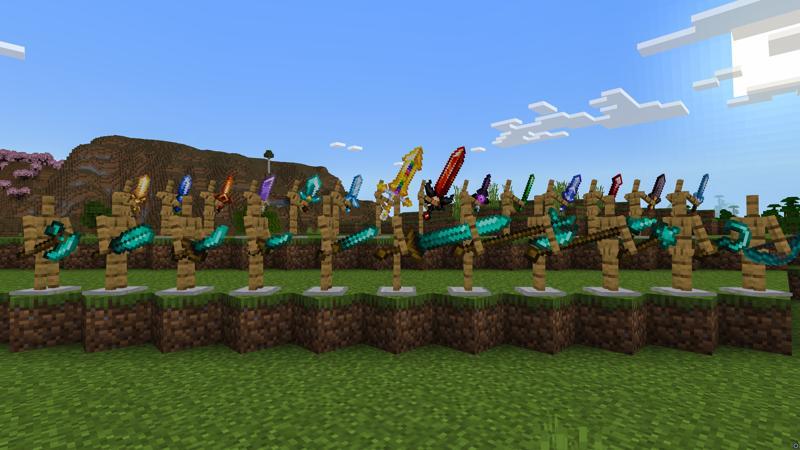 Weapons Add-On by 4KS Studios | CHUNK - Minecraft Bedrock Marketplace ...