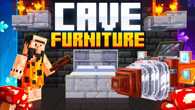 Cave Furniture by 5 Frame Studios | CHUNK - Minecraft Bedrock Marketplace Explorer