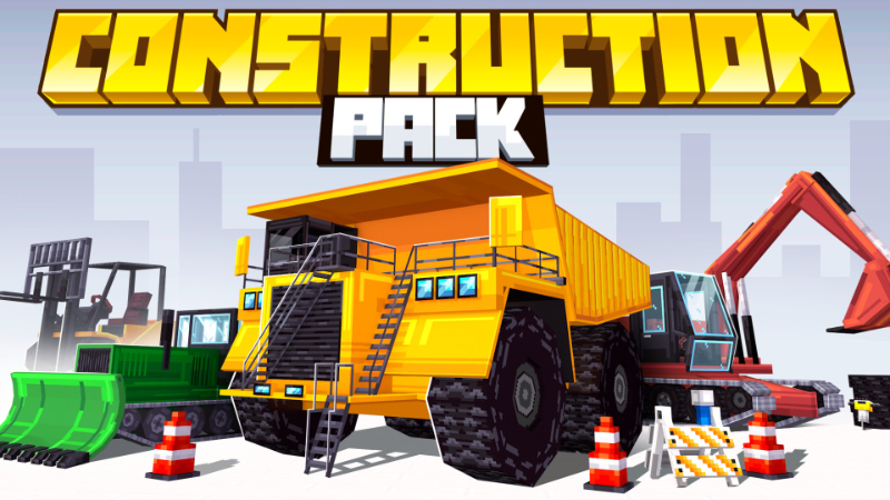 Construction Pack by 5 Frame Studios | CHUNK - Minecraft Bedrock ...
