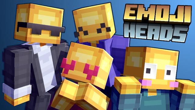 Emoji Heads by 5 Frame Studios | CHUNK - Minecraft Bedrock Marketplace ...