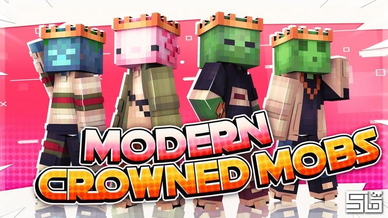 Modern Crowned Mobs by 5 Frame Studios | CHUNK - Minecraft Bedrock ...