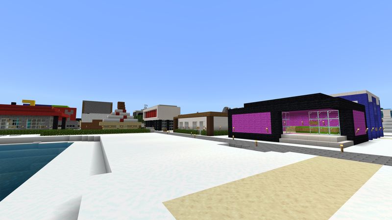 SB737 Awesome World by 5 Frame Studios | CHUNK - Minecraft Bedrock Marketplace Explorer