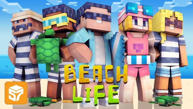 Beach Life by 57Digital | CHUNK - Minecraft Bedrock Marketplace Explorer