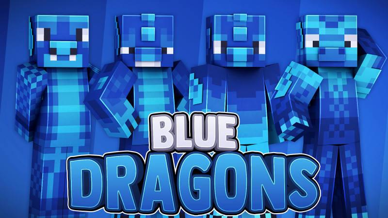 Blue Dragons by 57Digital | CHUNK - Minecraft Bedrock Marketplace Explorer