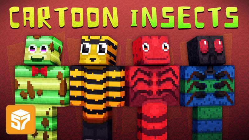 Cartoon Insects by 57Digital | CHUNK - Minecraft Bedrock Marketplace ...