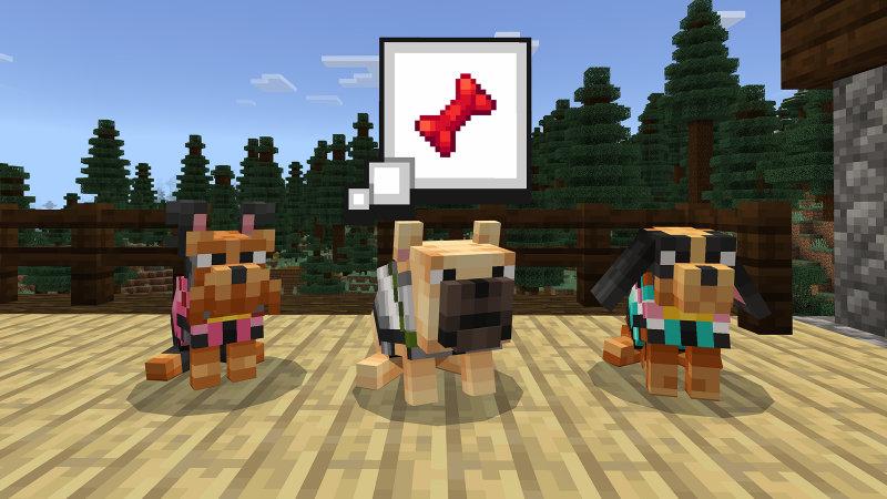Dogs Add-On by 57Digital | CHUNK - Minecraft Bedrock Marketplace Explorer