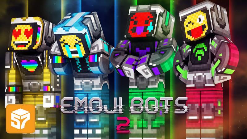 Emoji Bots 2 by 57Digital | CHUNK - Minecraft Bedrock Marketplace Explorer