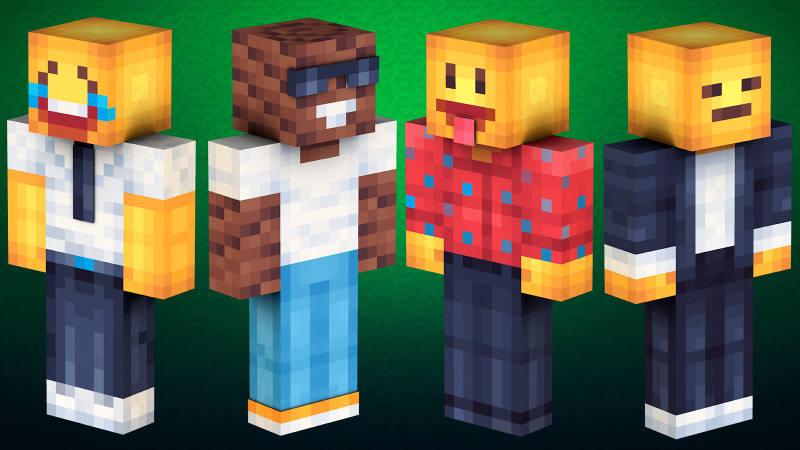 Emoji Peeps 2 by 57Digital | CHUNK - Minecraft Bedrock Marketplace Explorer
