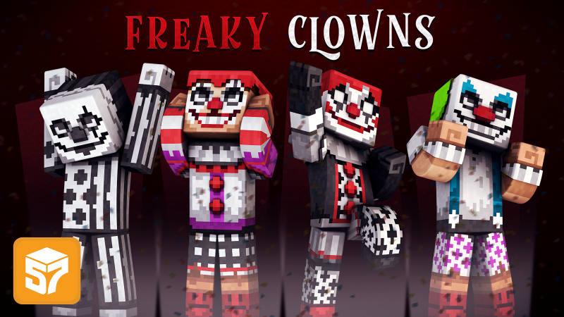 Freaky Clowns by 57Digital | CHUNK - Minecraft Bedrock Marketplace Explorer