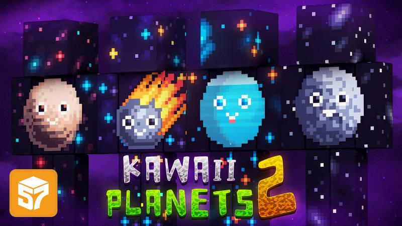 Kawaii Planets 2 by 57Digital | CHUNK - Minecraft Bedrock Marketplace Explorer