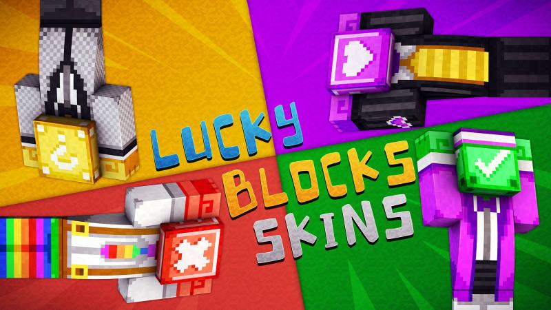 Lucky Block Skins by 57Digital | CHUNK - Minecraft Bedrock Marketplace ...