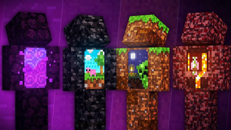 Peeking Blocks by 57Digital | CHUNK - Minecraft Bedrock Marketplace ...
