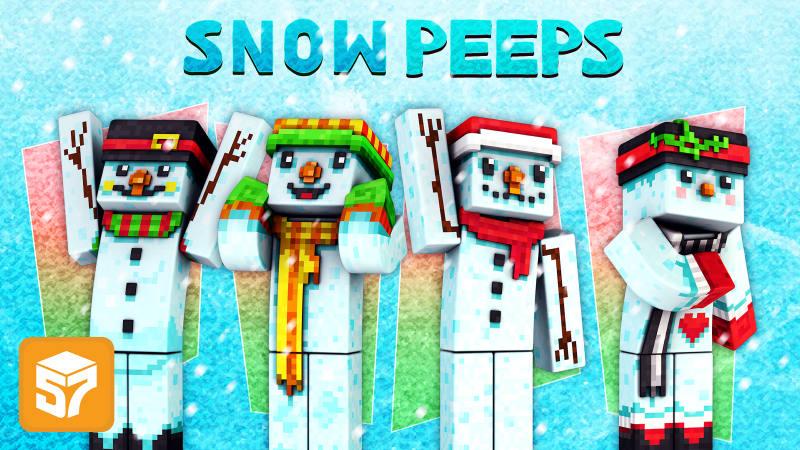 Snow Peeps Classic by 57Digital | CHUNK - Minecraft Bedrock Marketplace ...