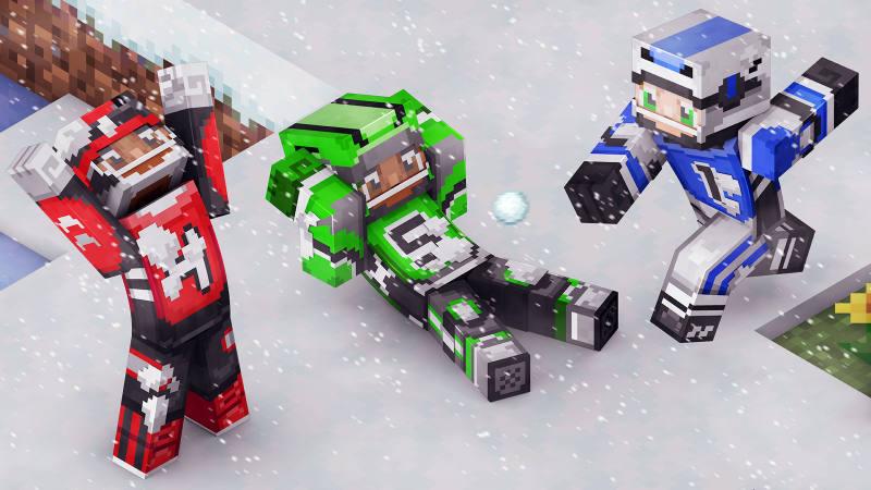 Snowball Pros by 57Digital | CHUNK - Minecraft Bedrock Marketplace Explorer