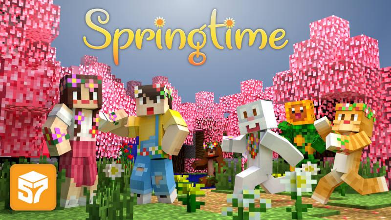 Springtime by 57Digital | CHUNK - Minecraft Bedrock Marketplace Explorer
