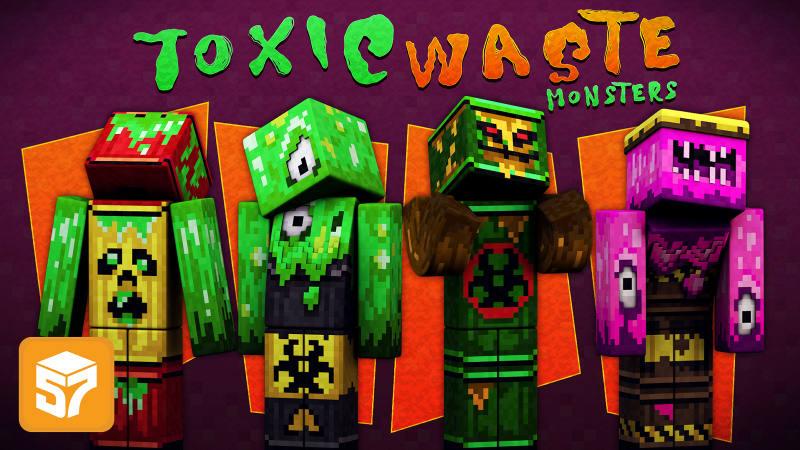Toxic Waste Monsters by 57Digital | CHUNK - Minecraft Bedrock ...