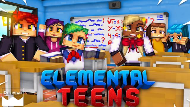 Elemental Teens by A30x1 | CHUNK - Minecraft Bedrock Marketplace Explorer