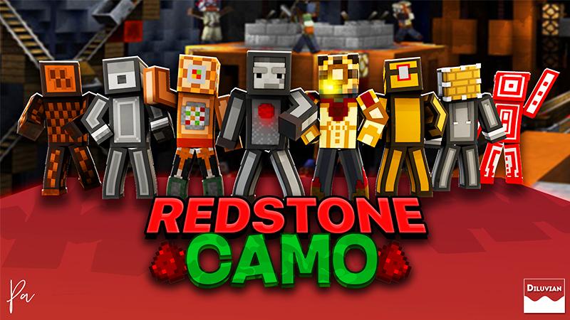 Redstone Camo by A30x1 | CHUNK - Minecraft Bedrock Marketplace Explorer
