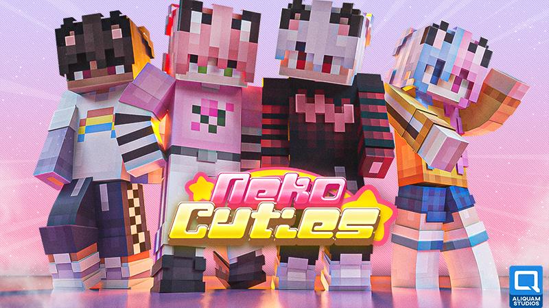 Neko Cuties by Aliquam Studios | CHUNK - Minecraft Bedrock Marketplace Explorer