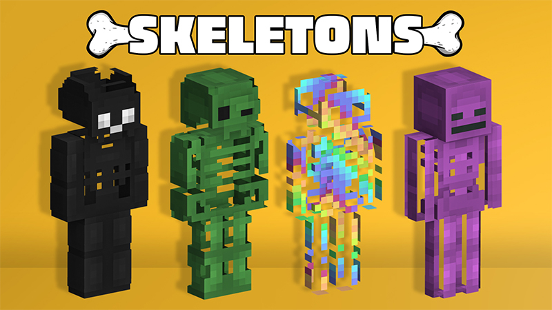 SKELETONS by Ambient Creations | CHUNK - Minecraft Bedrock Marketplace ...