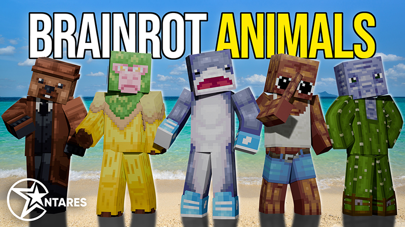 Brainrot Animals by Antares | CHUNK - Minecraft Bedrock Marketplace ...