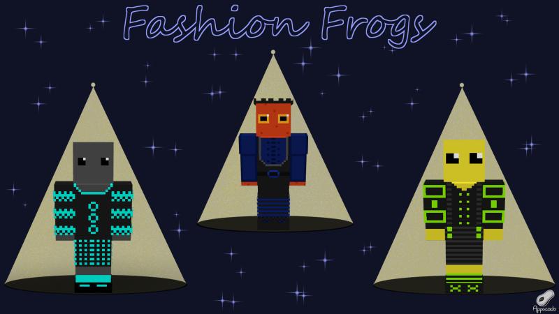 Fashion Frogs by Appacado | CHUNK - Minecraft Bedrock Marketplace Explorer