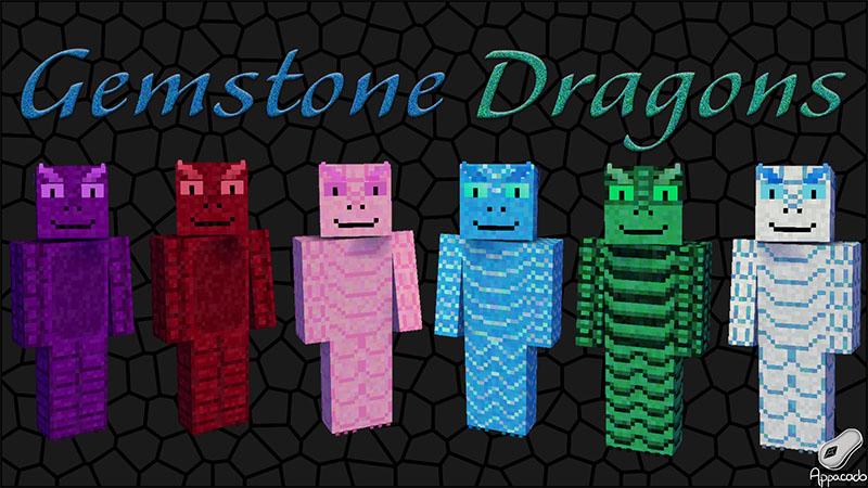 Gemstone Dragons HD by Appacado | CHUNK - Minecraft Bedrock Marketplace ...