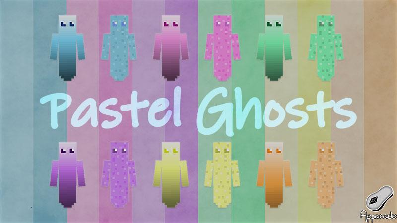Pastel Ghosts by Appacado | CHUNK - Minecraft Bedrock Marketplace Explorer
